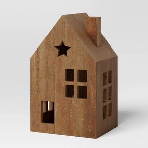 Target | Holiday | Target Wondershop Lit Wood House Christmas Cozy ...